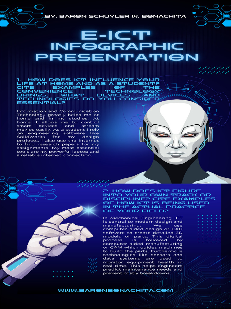ICT's Role in Engineering and Daily Life | PDF