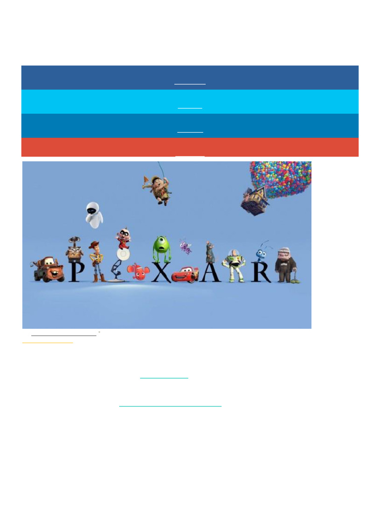 420668392 the Pixar Theory | PDF | Pixar