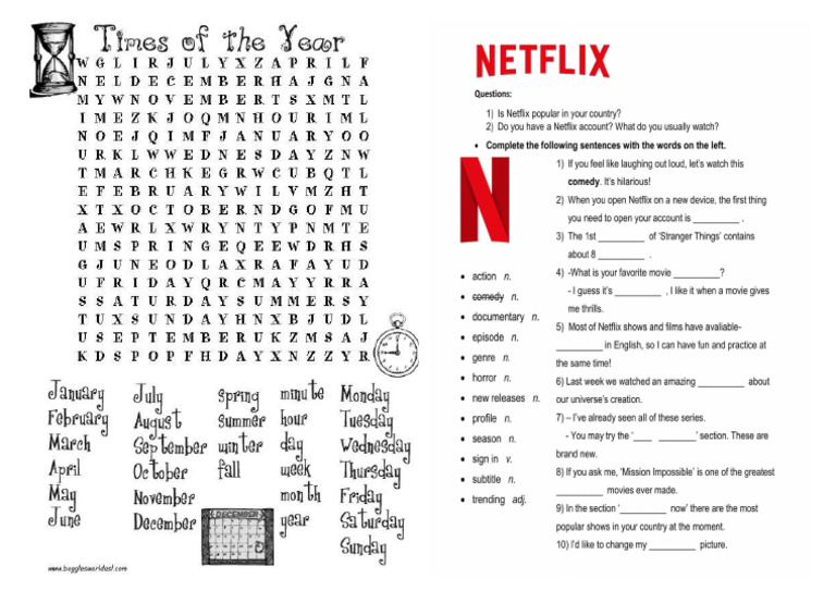 Netflix Activity | PDF