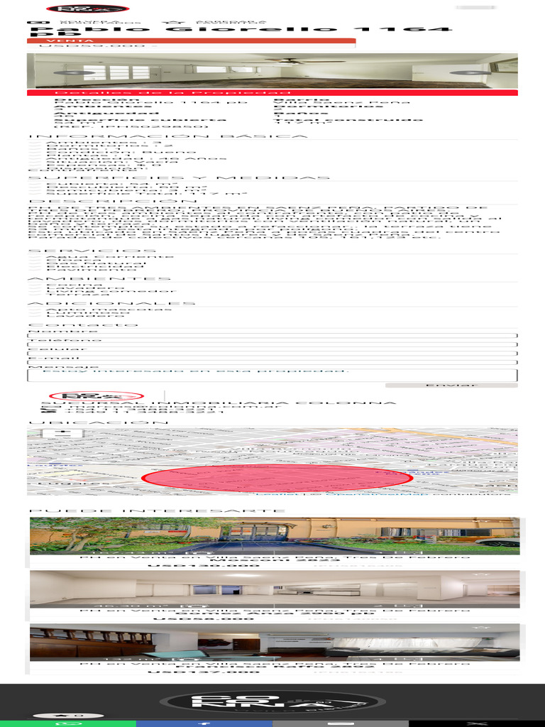 Inmobiliaria Colonna - PH en Venta en Villa Saenz Peña - Pablo Giorello ...