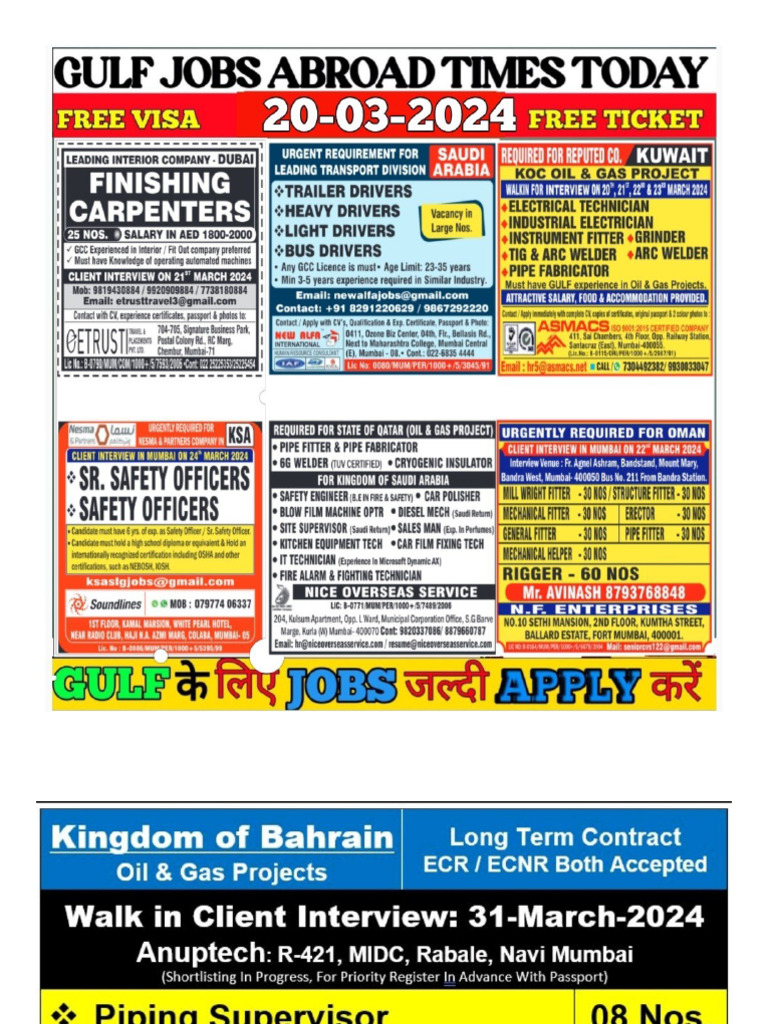 Assignment Abroad Times 24 | PDF