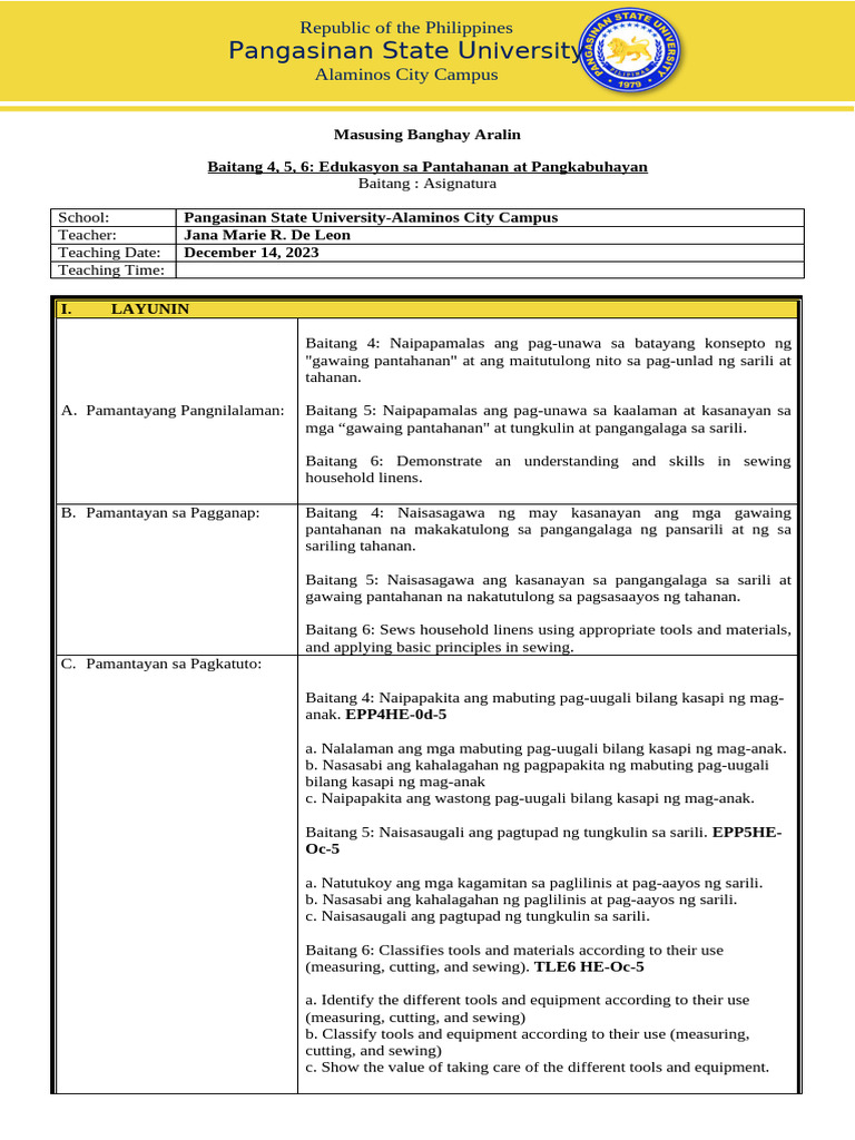 DLP Multigrade Jana de Leon | PDF