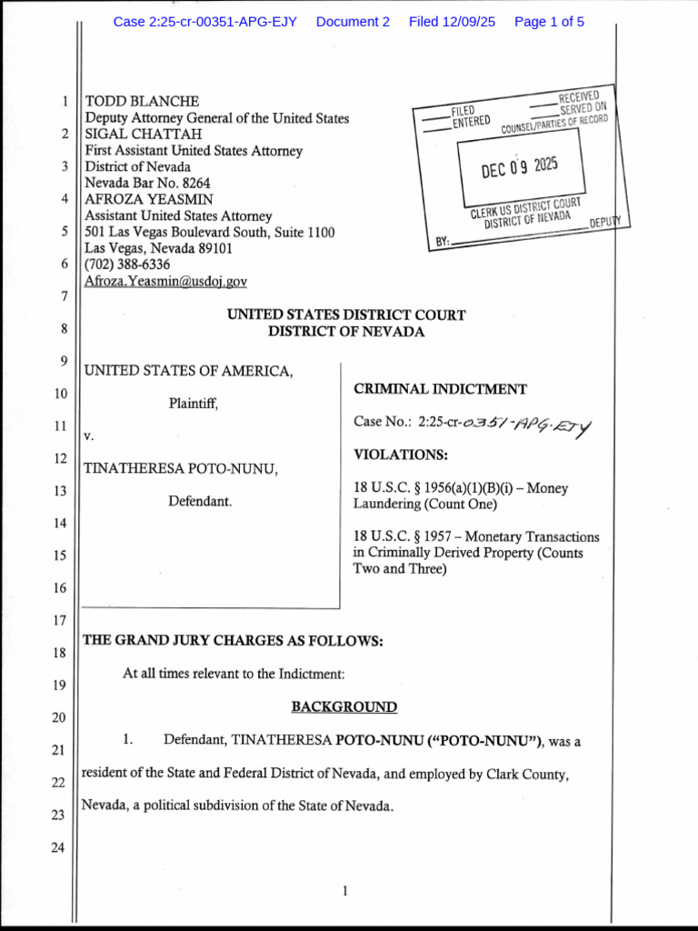 Indictment | PDF