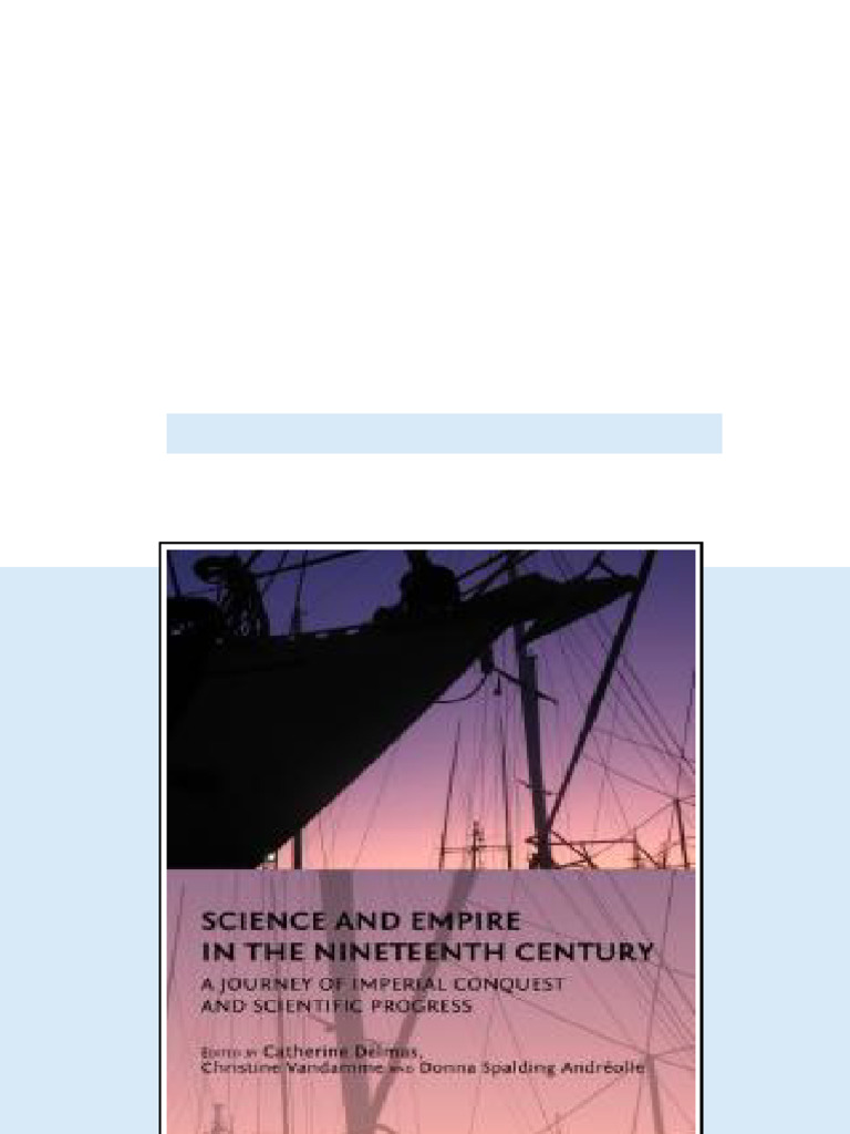 (Ebook) Science and Empire in the Nineteenth Century : A Journey of ...