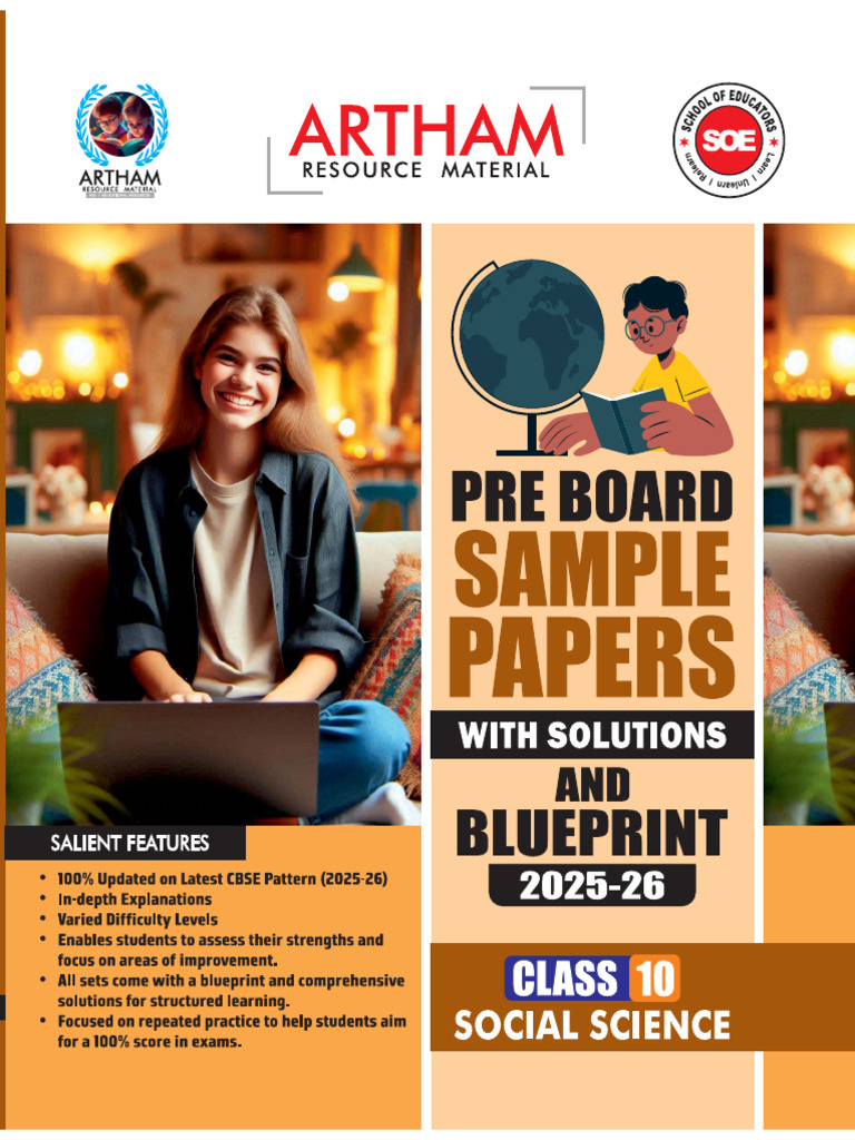 Class 10 SST Pre Board Sample Paper With Solution Set 1-1 | PDF ...