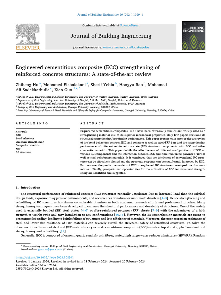 Hu ZH-2024-JBE-Engineered Cementitious Composite (ECC) Strengthening of ...