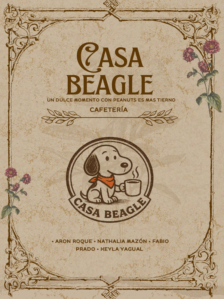 Snoopy Cafeteria | PDF | café | Postres