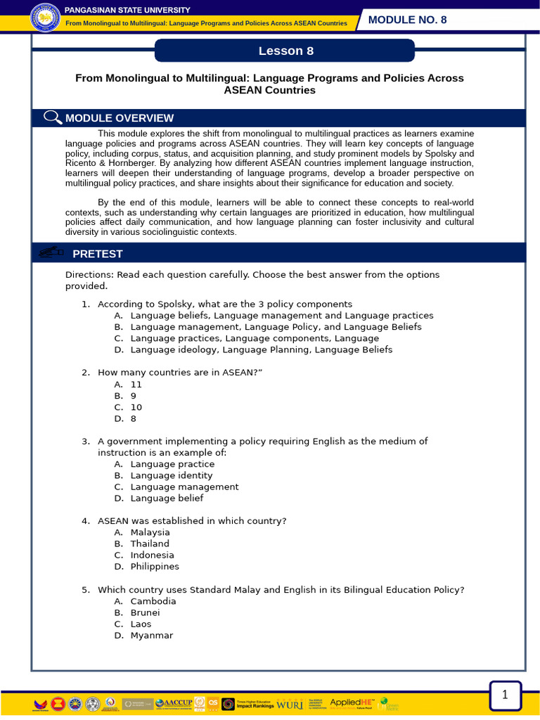 WR_Lesson-8-1 | PDF | Multilingualism | Linguistics