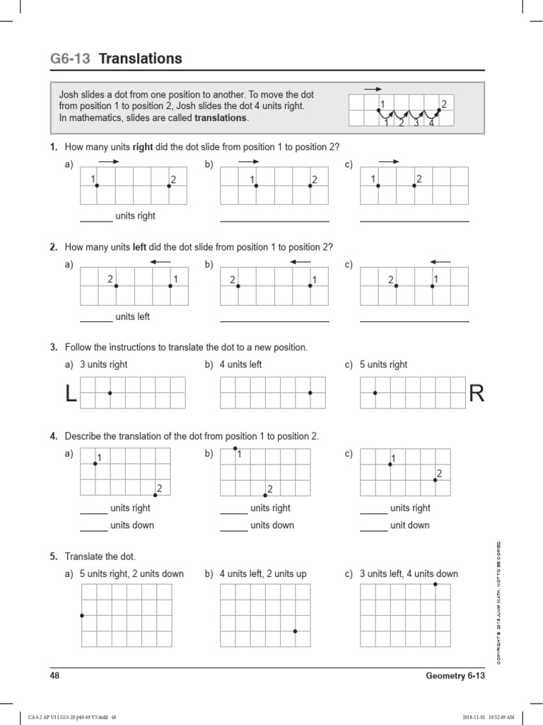 Understanding Translations in Geometry | PDF | Triangle | Shape
