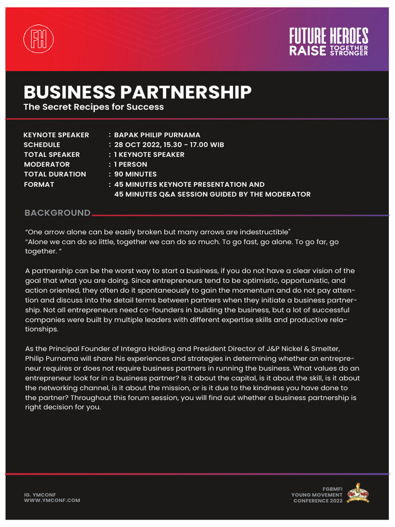 Business Partnership Insights 2022 | PDF
