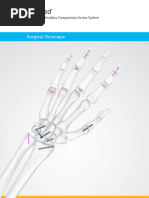 Dart-Fire Small Screw System Guide | PDF | Implant (Medicine) | Screw