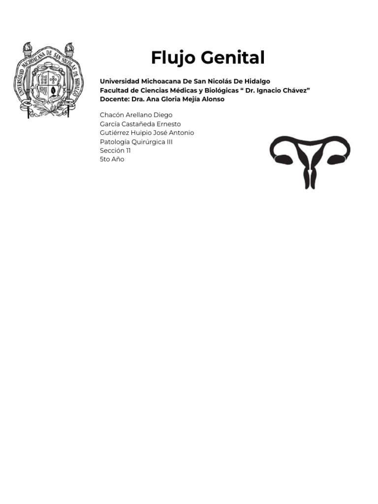 Flujo Genital | PDF | Vagina | Microbiología