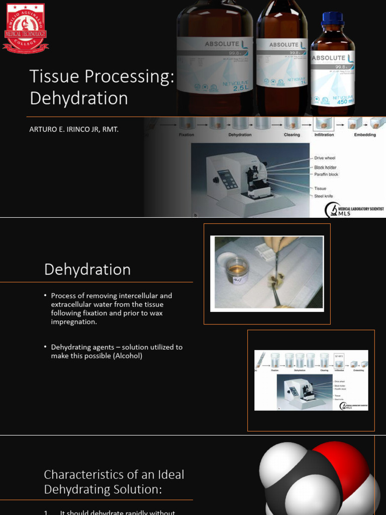 Tissue Dehydration Techniques and Agents | PDF | Ethanol | Tetrahydrofuran