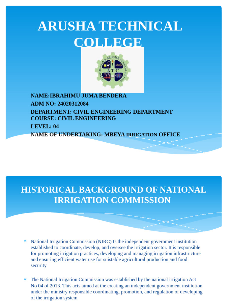 Ibraah PPT 04.Pptcccc | PDF | Concrete | Irrigation