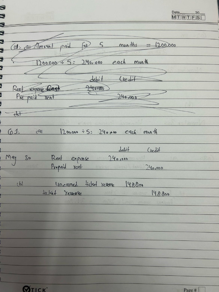 Accounting Test | PDF