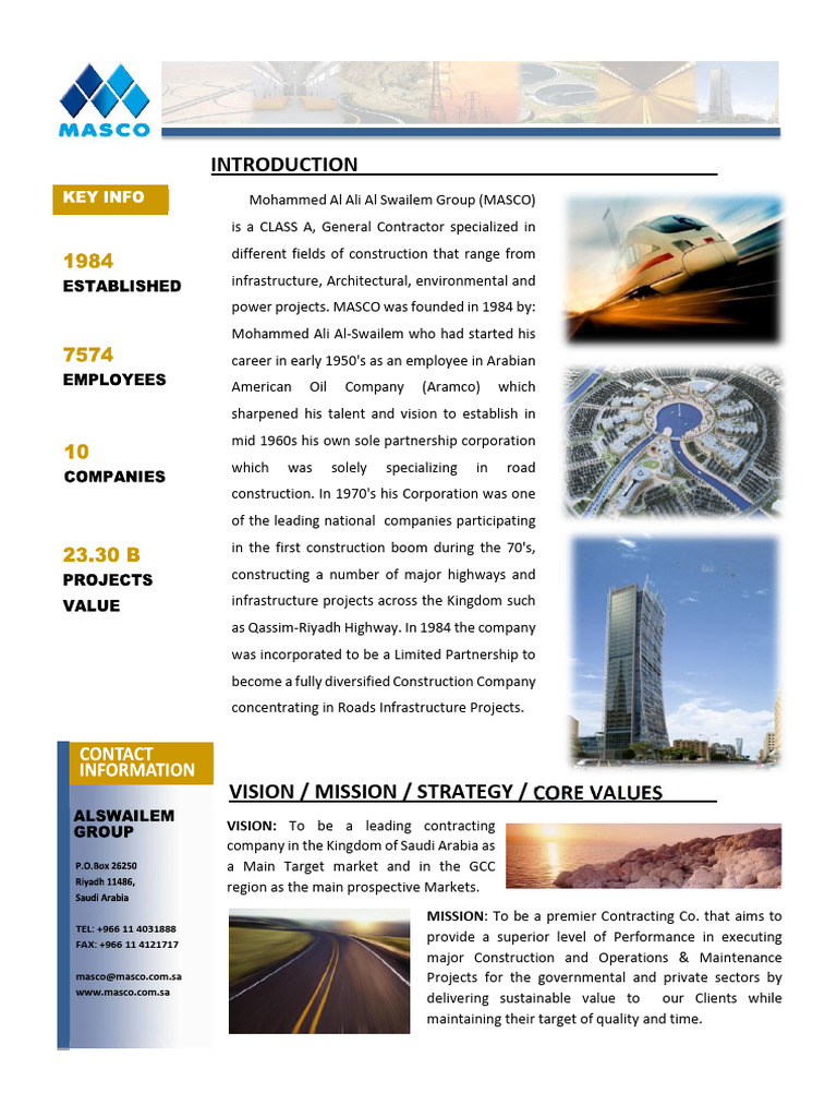 MASCO_Profile2542017 | PDF | Loader (Equipment) | Mining