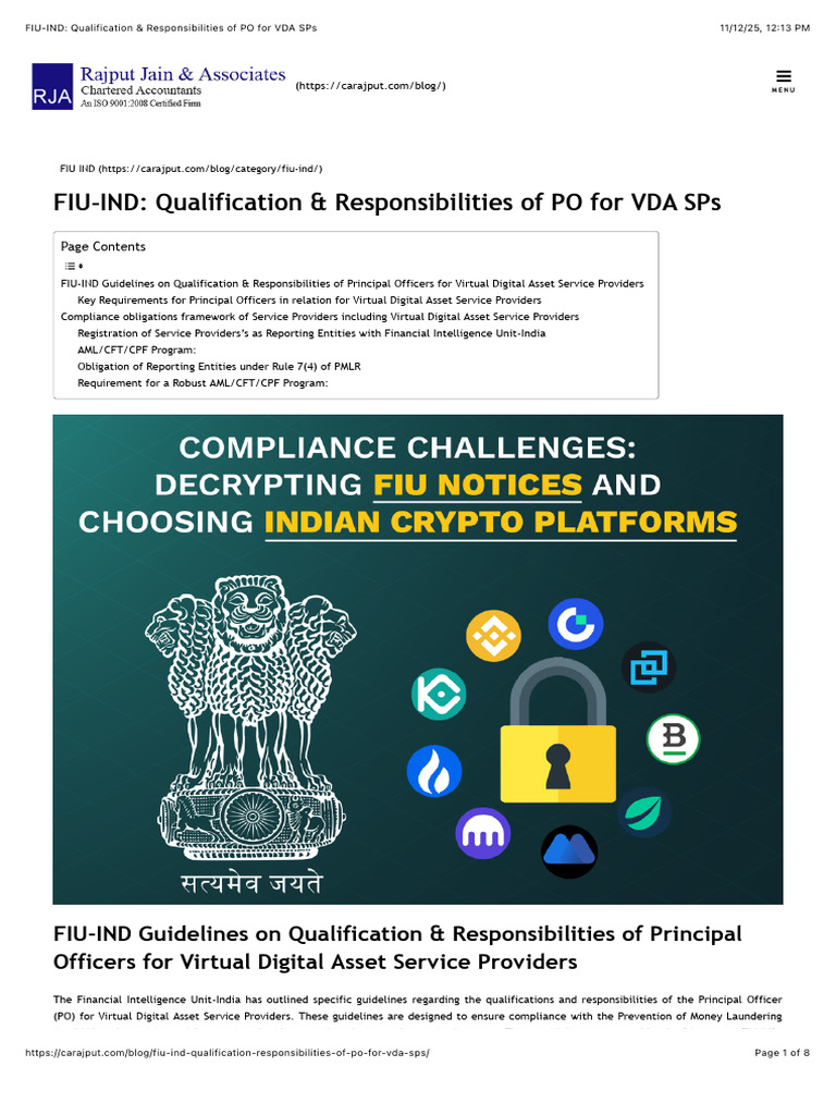 PO Qualifications for VDA SPs in India | PDF | Regulatory Compliance ...