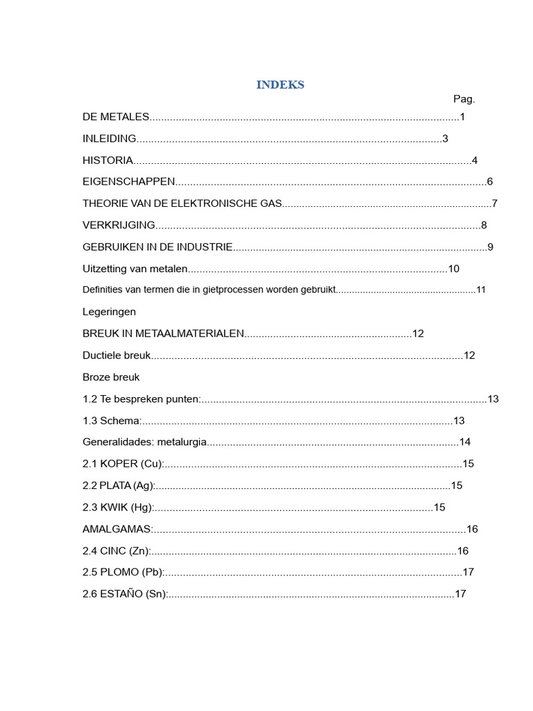 Monografie de Metalen | PDF