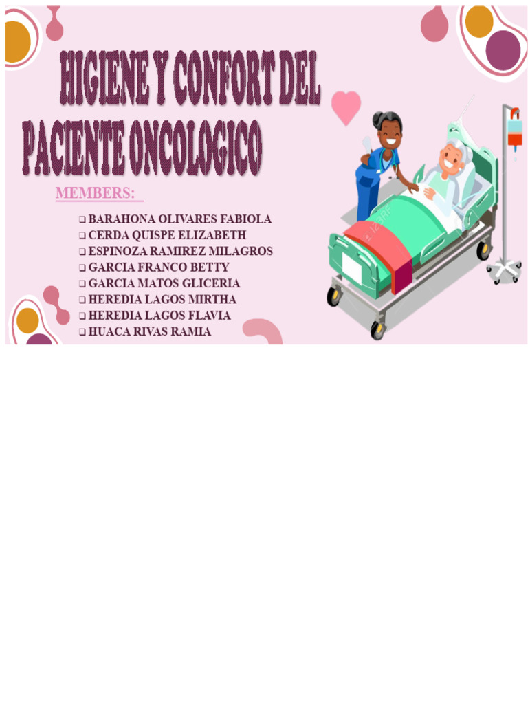 Hygiene and Comfort - Oncology | PDF | Hygiene | Toothbrush