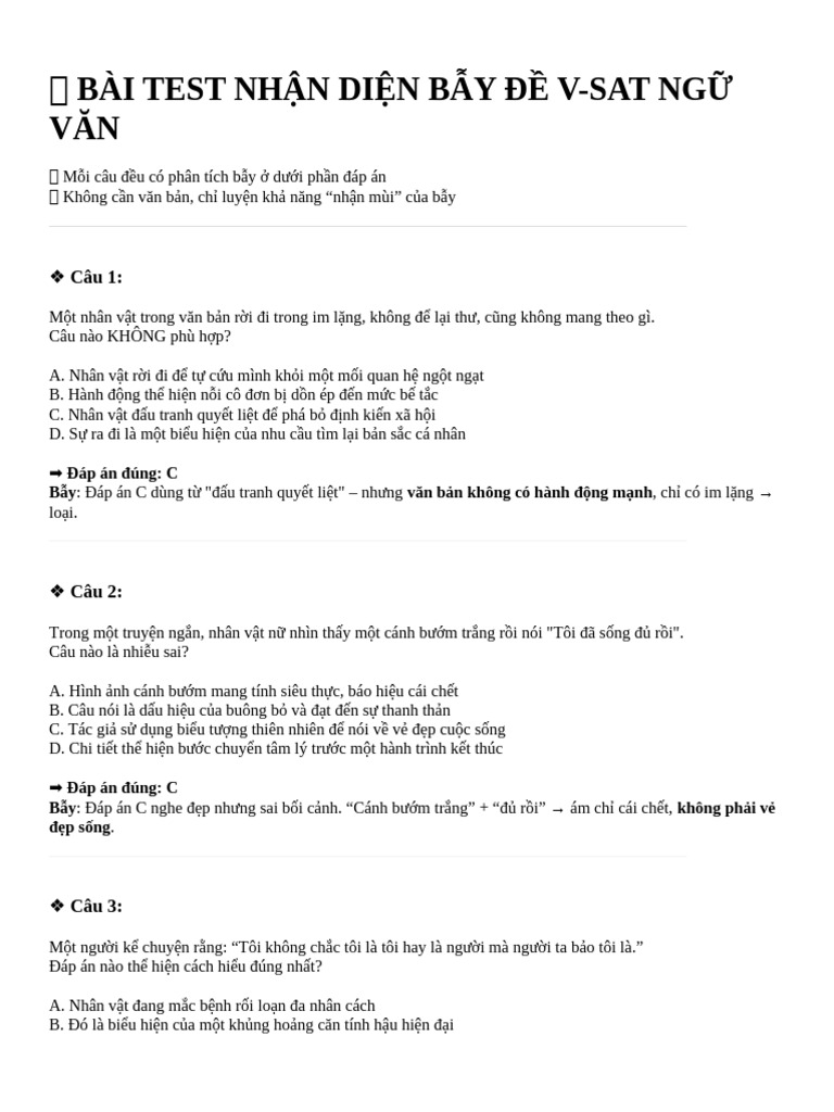 MINI TEST | PDF