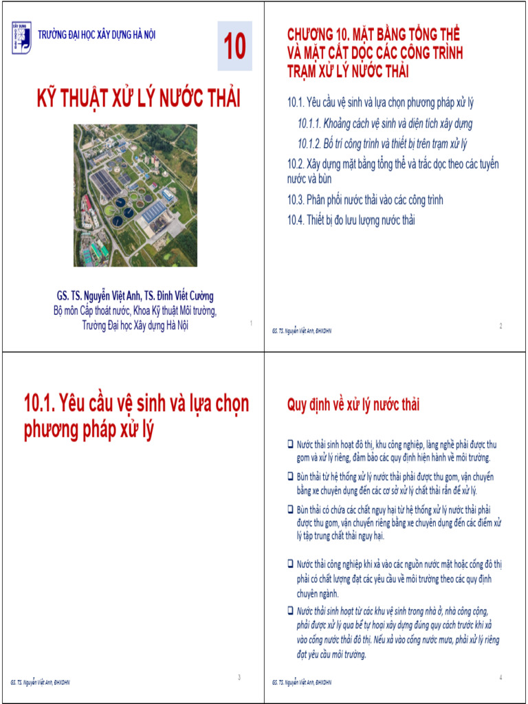 Nva XLNT Chapter 10 Mat Bang Va Mat Cat Doc Nha May XLNT Ho ...