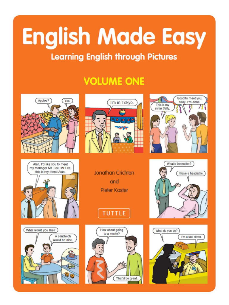 English Made Easy: Learning Through Pictures | PDF | English Language ...