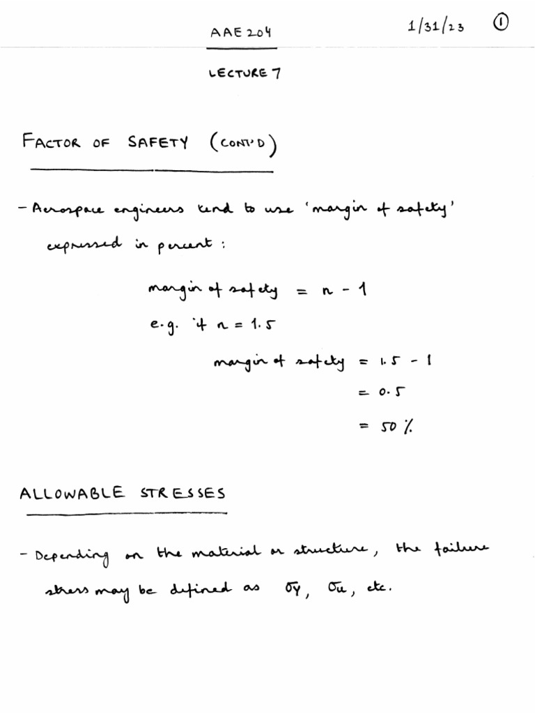 Lec7 FoS Allowable Stress Axial Member Deformation | PDF