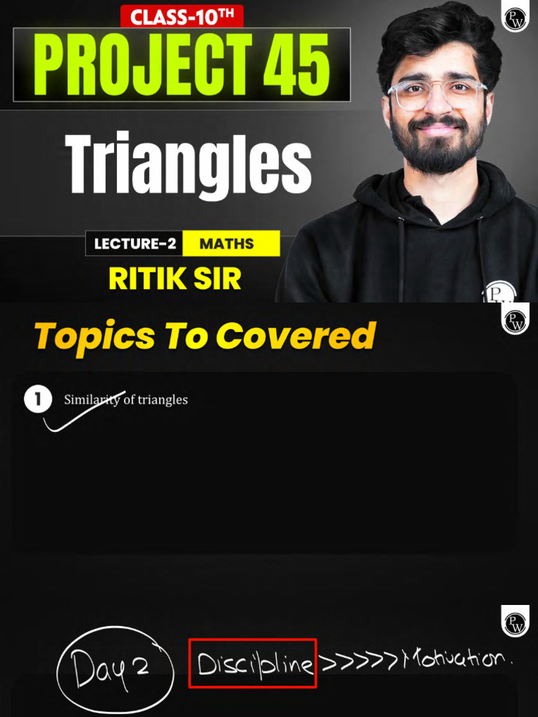 Triangles 02 Class Notes PDF | PDF