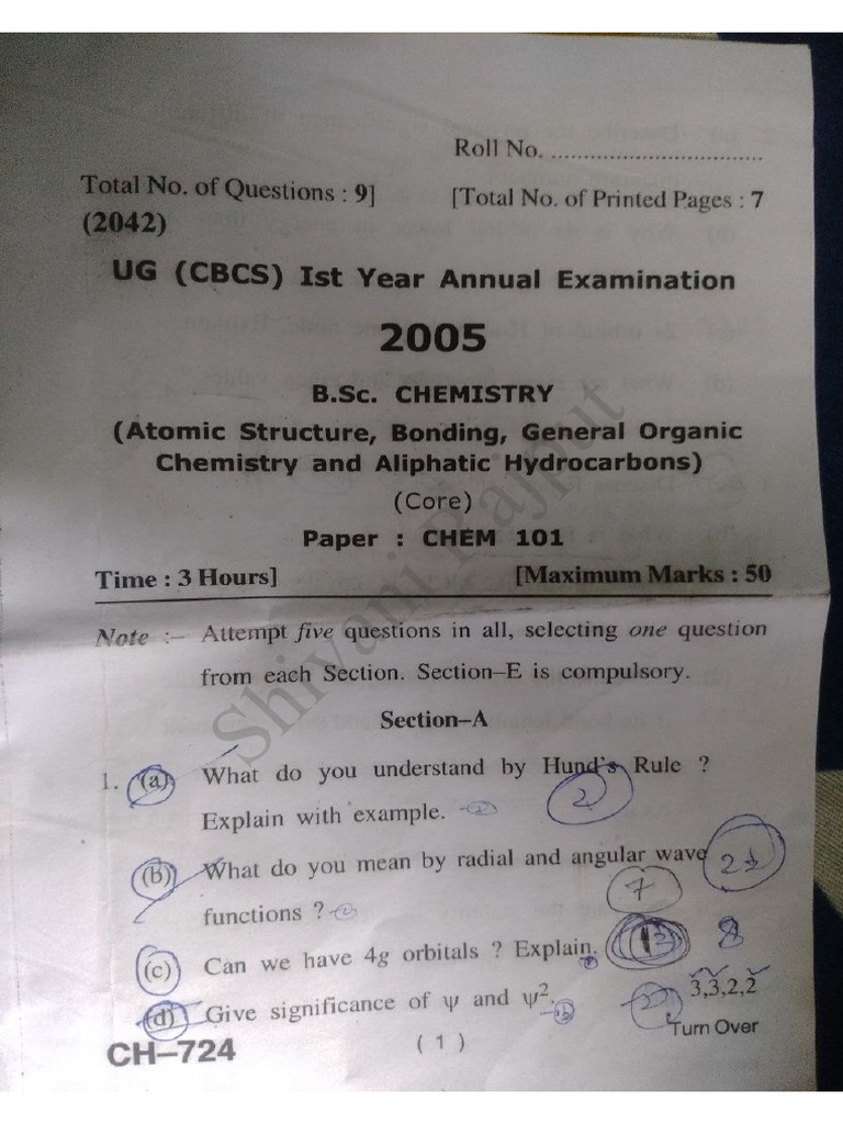 Chem 101 | PDF