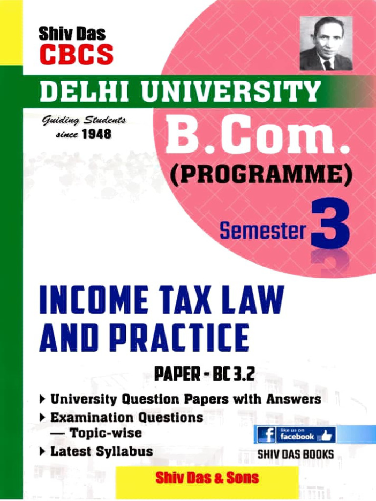 Income Tax Shiv Das | PDF