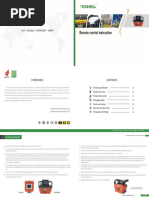 GEM Remote Lift Control Manual | PDF | Switch | Manufactured Goods