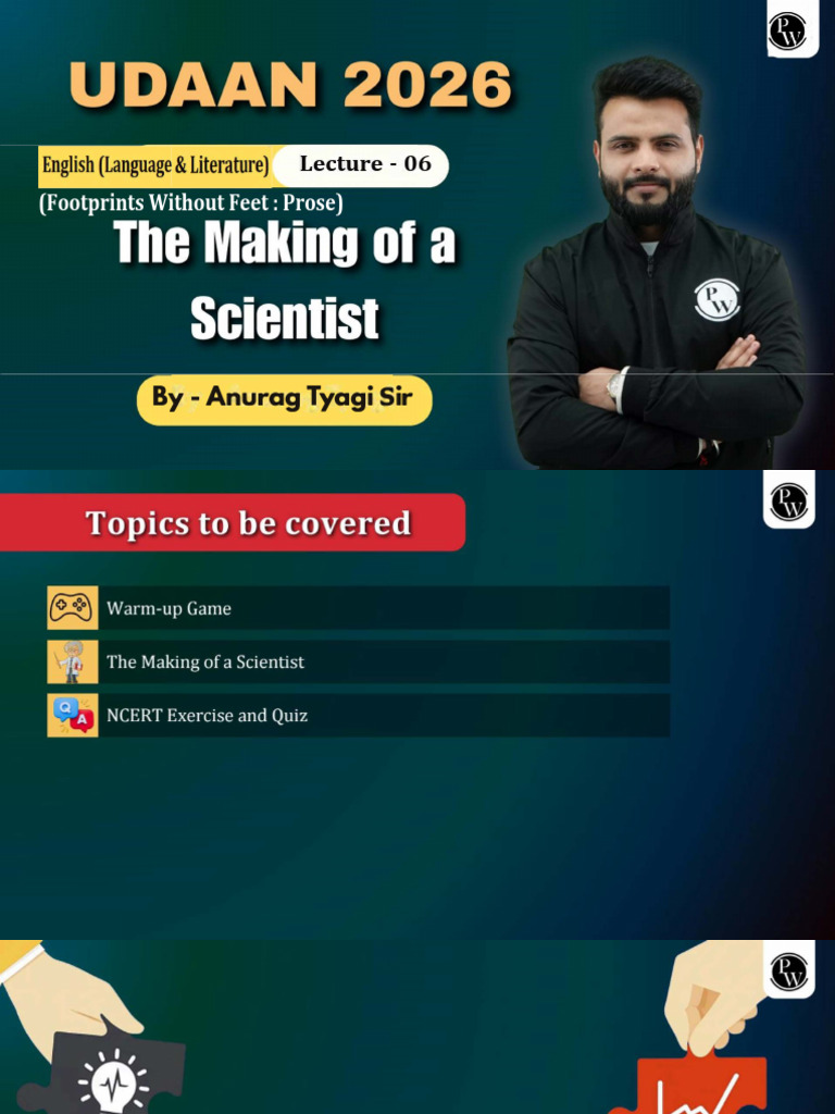 Footprints Without Feet_Prose_ 06_Class Notes | PDF