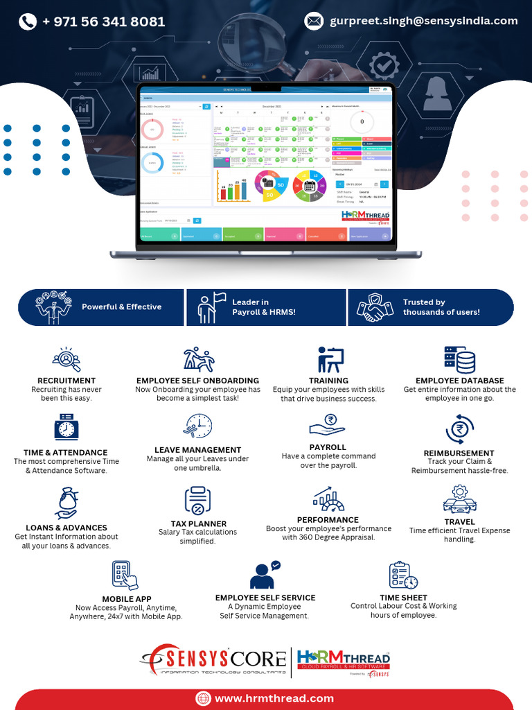 Comprehensive HRMS Solutions Overview | PDF | Paycheck | Payroll