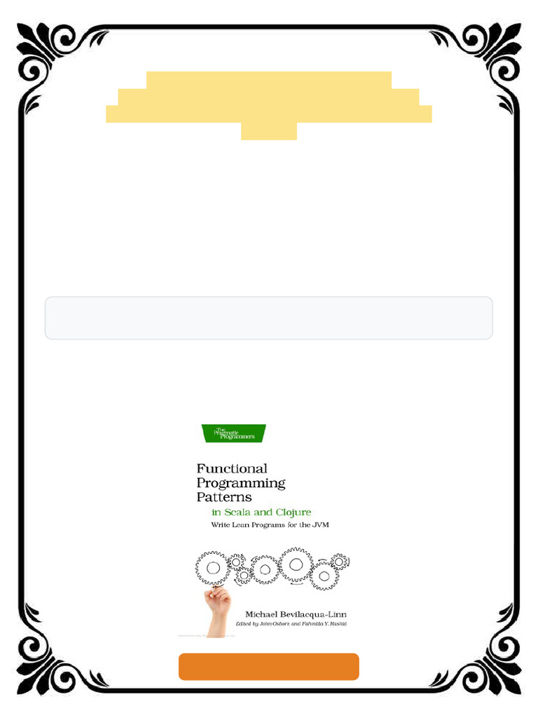 Functional Programming Patterns in Scala and Clojure 1st Edition ...