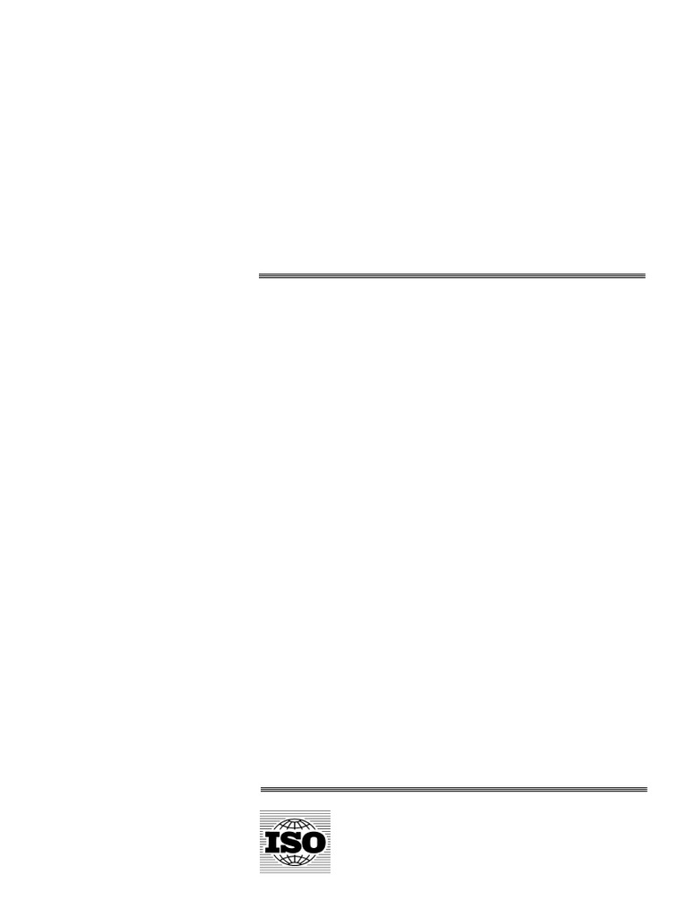 Iso TR 11696-2-1999 | PDF | Fires | International Organization For ...