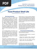 Shelf Life Study Procedure For Validation and New | PDF | Shelf Life ...