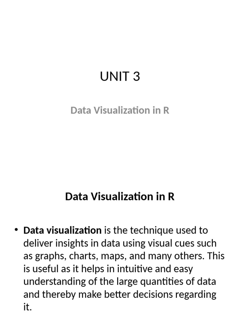 R-Unit 3-Part 2 | PDF