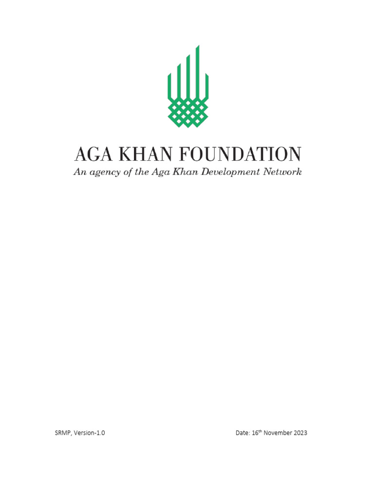 Security Risk Management Plan for WERP | PDF | Afghanistan