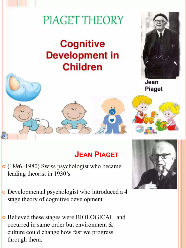 Piaget Cognitive Development (2) | PDF