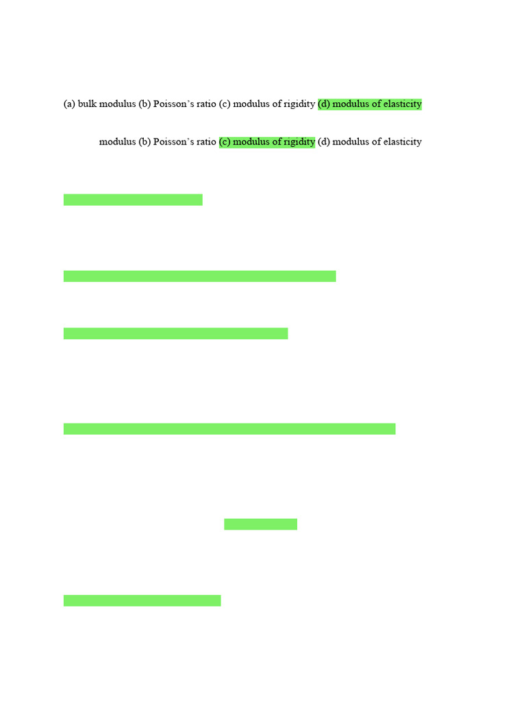 DME Engineering Question Bank | PDF | Stress (Mechanics) | Belt ...