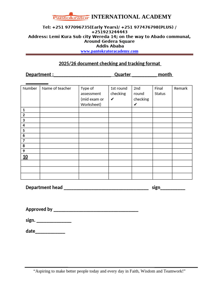 Docs Checking Format | PDF