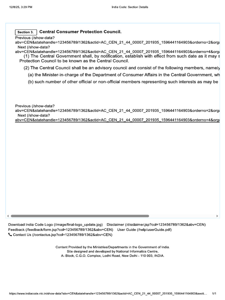 Consumer Protection Council | PDF