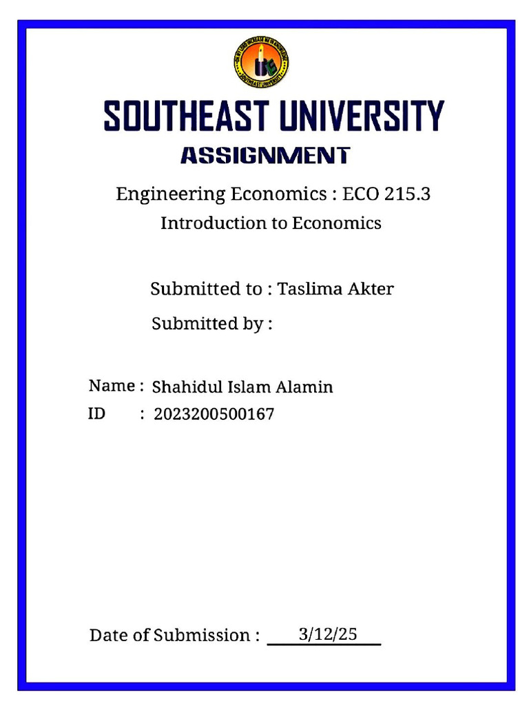 Eco 1 | PDF