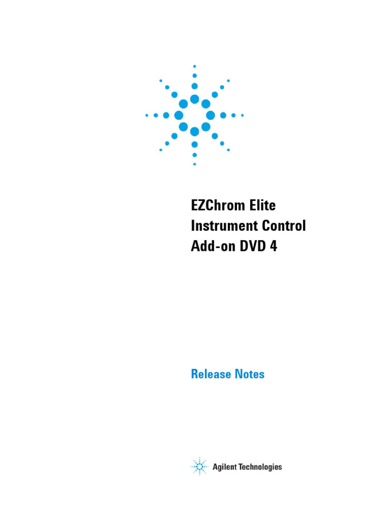 Elite Instrument Control Add-On DVD Release Notes Add-On DVD 4 | PDF ...