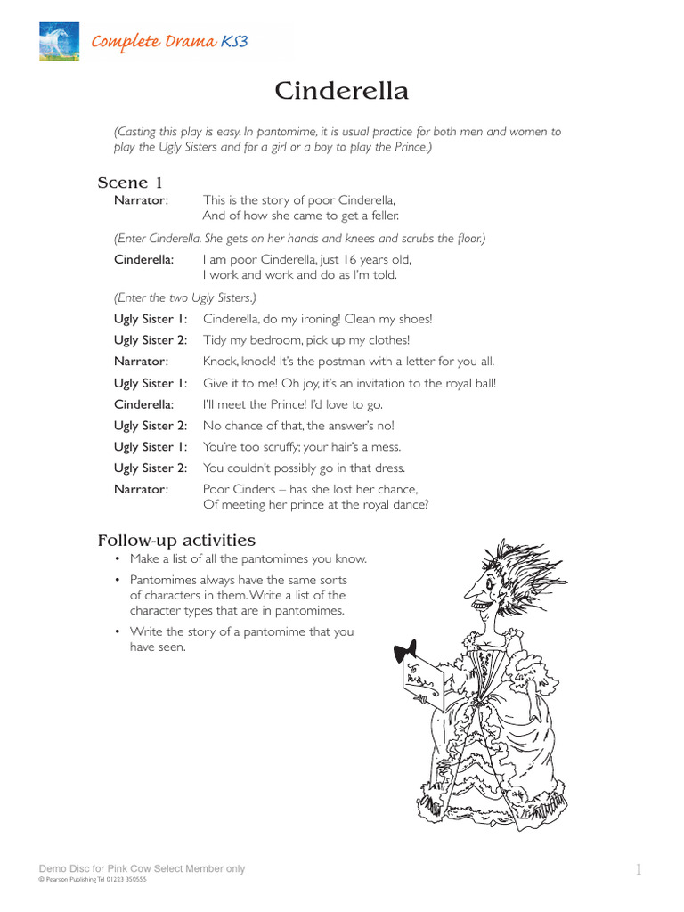 Cinderella Script | PDF | Cinderella | Fairy Tales