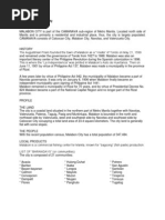 Malabon Districts Overview and Barangays | PDF | Social Science