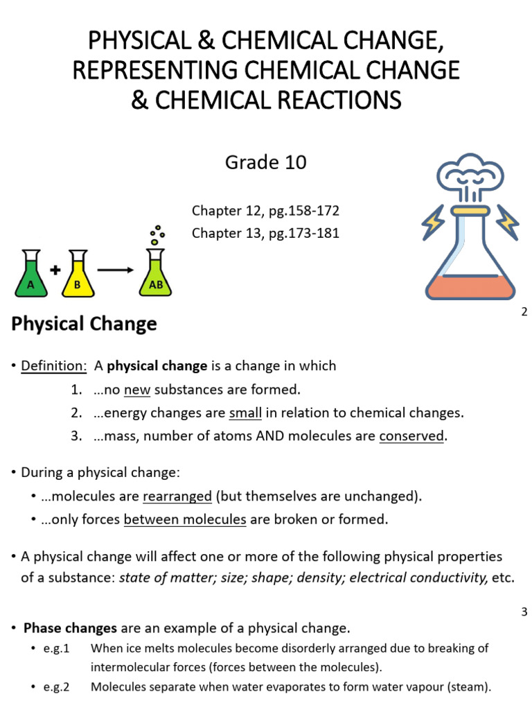 11 Chemical Reactions NOTES | PDF | Salt (Chemistry) | Chemical Reactions