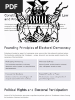 Bahamas Election Process Overview | PDF | Voting | Political Law