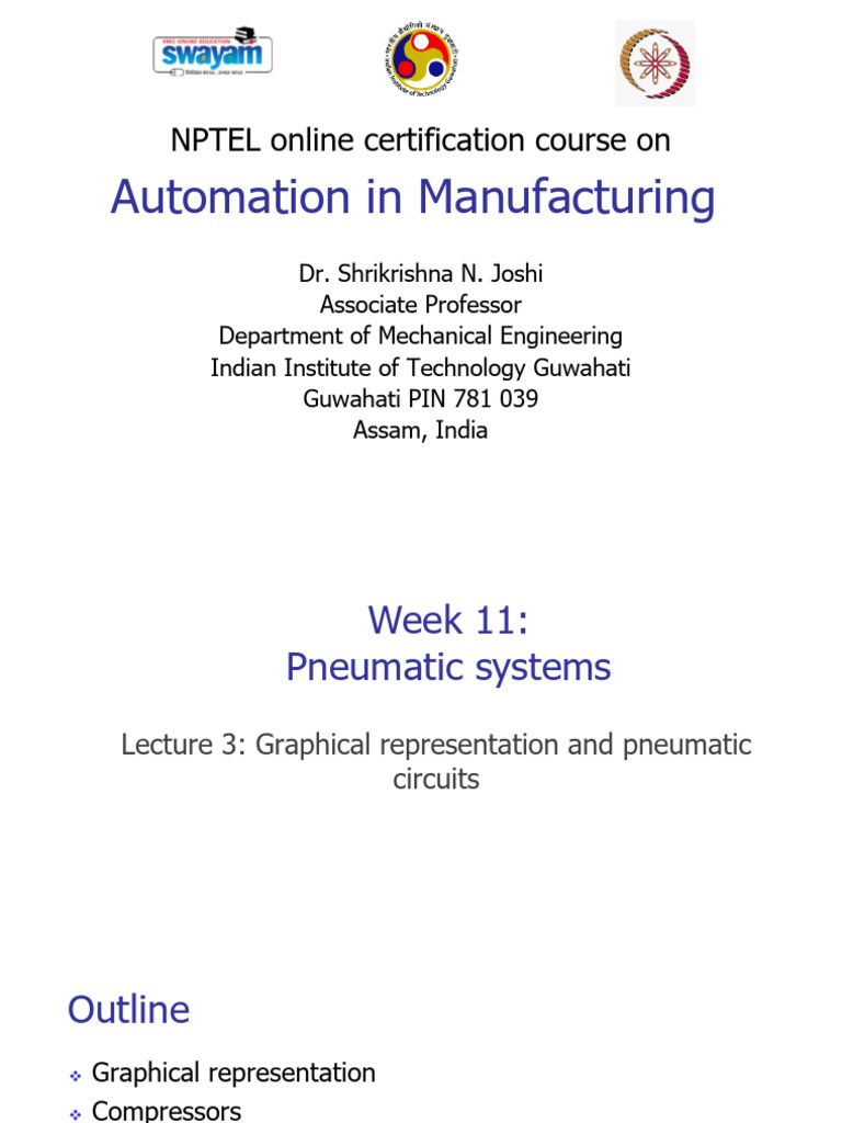 Week 11 Lecture 3 Graphical Representation | PDF | Valve | Actuator