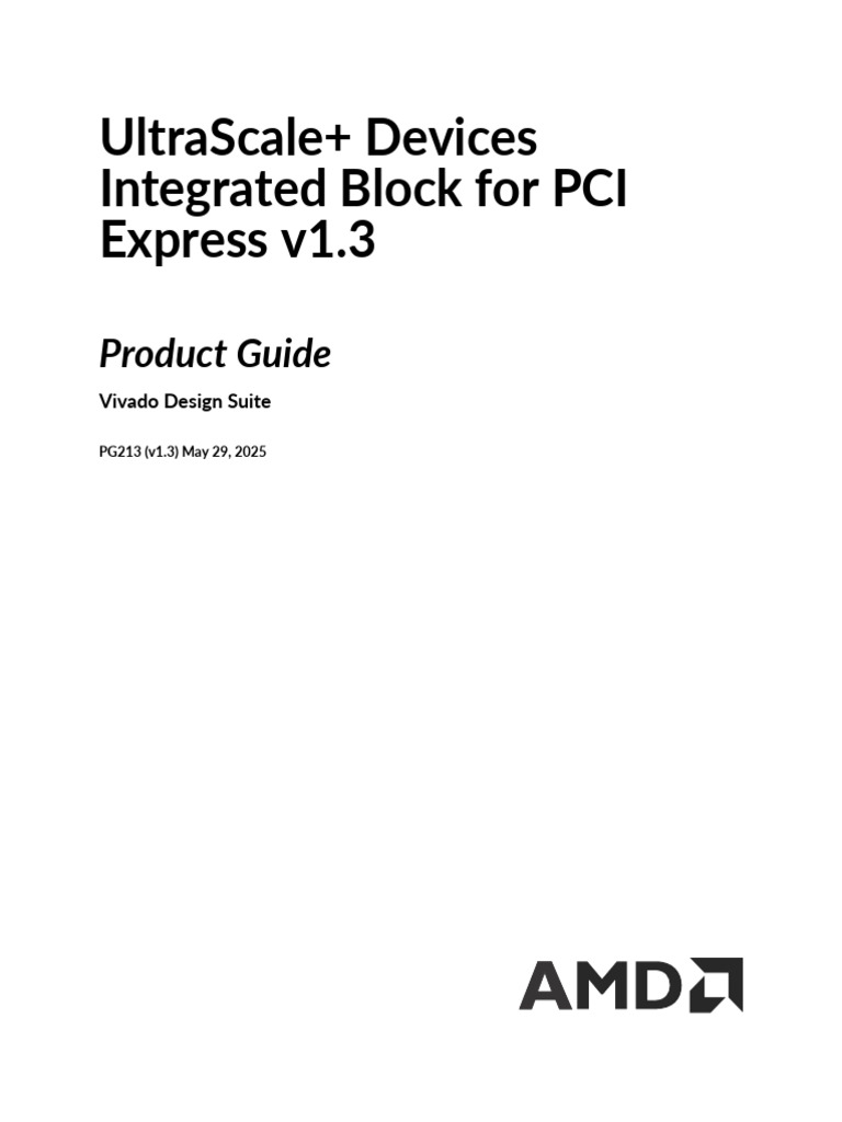 UltraScale+ PCIe Integrated Block Guide | PDF | Computer Networking ...